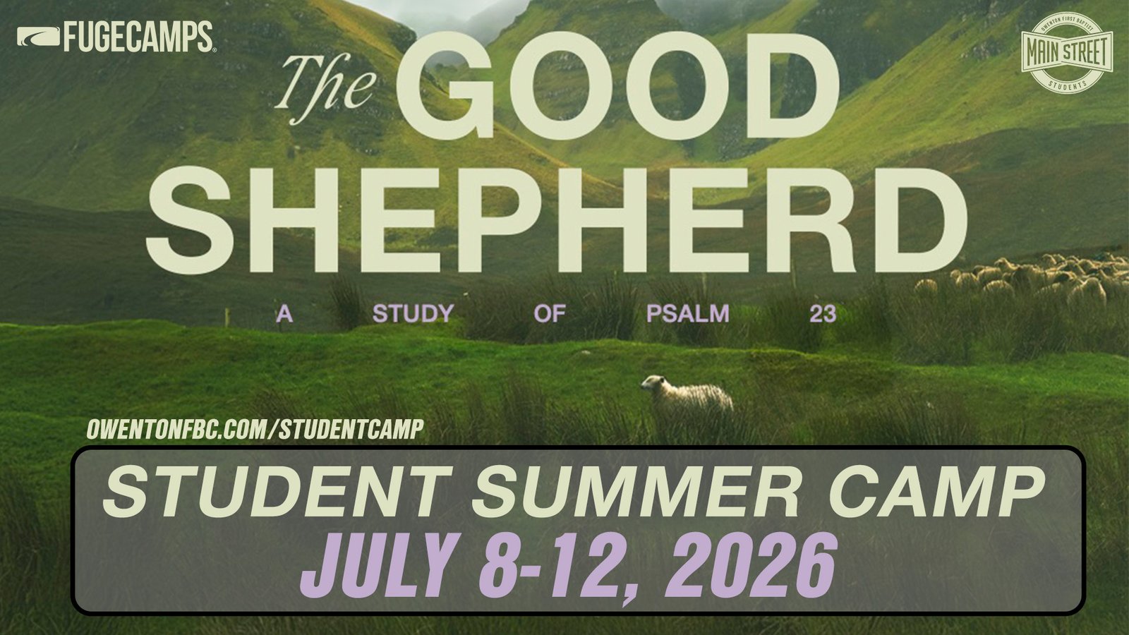 Student Summer Camp – Owenton First Baptist Church